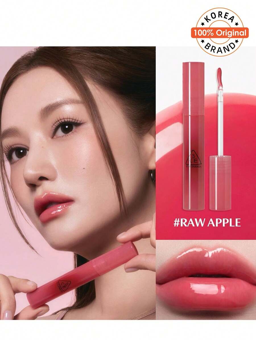 3CE DROP GLOW GEL #Raw Apple|MOISTURED-PACKED WEAR|Glowy Tint, Lip ...