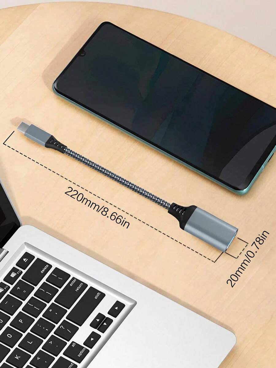 USB C To USB A Dapter OTG Cable For Pro (Type C Male To USB 3.0 2.0 ...