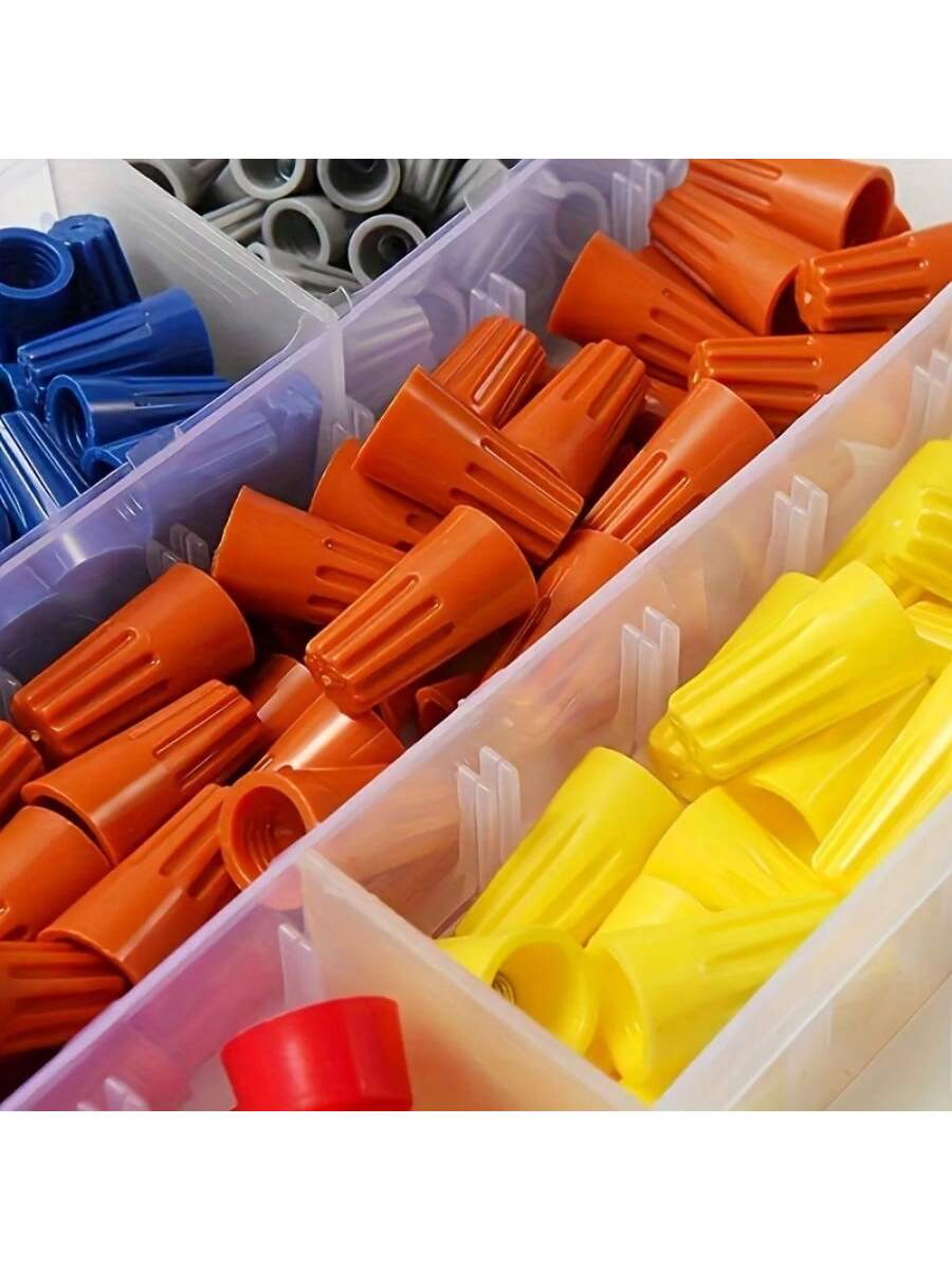 Spiral Cap Waterproof Crimp Cap, Terminal Block Rotating Closed End ...