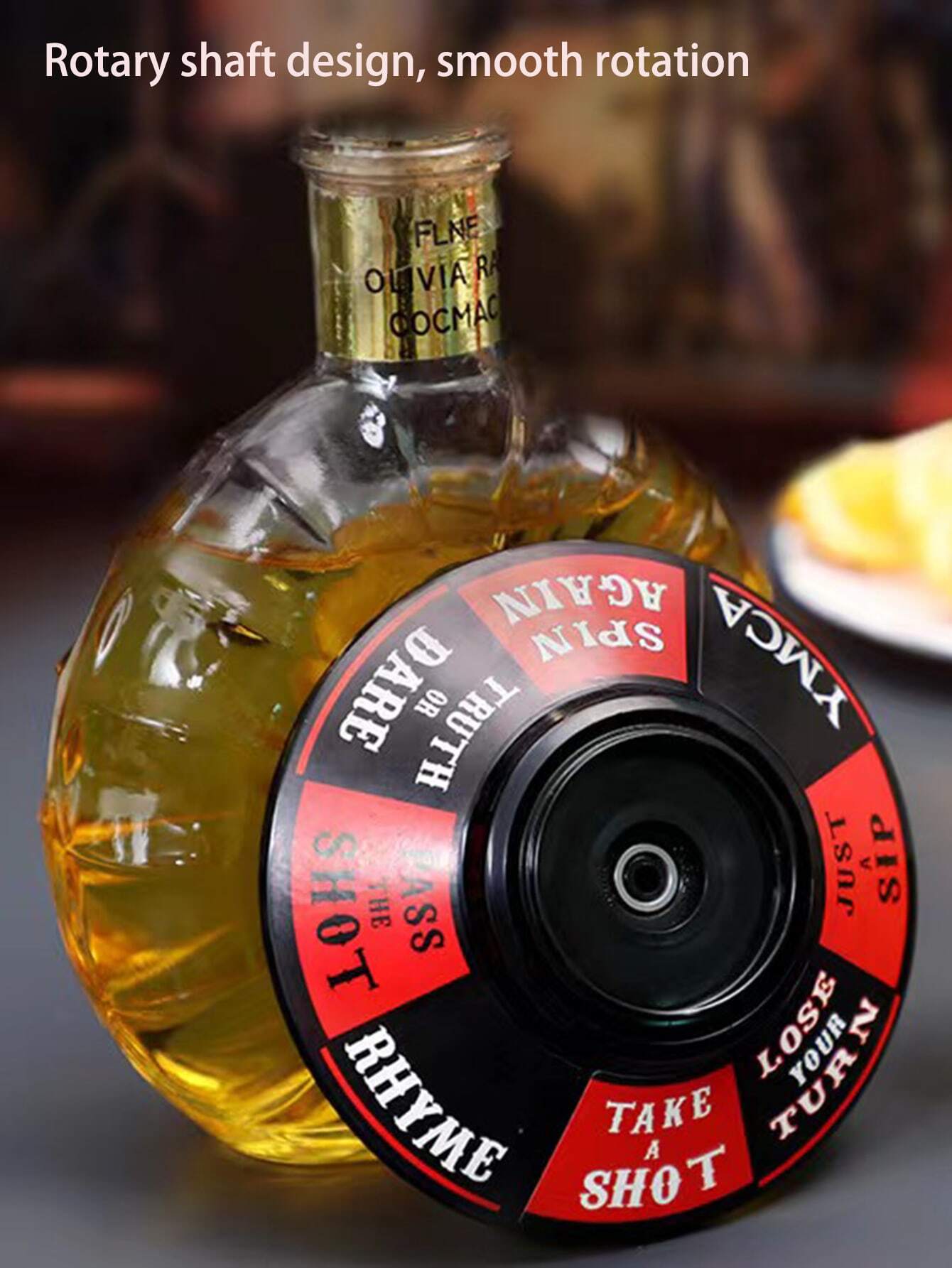 1 Set Of Drinking Game Props With Bottle-Shaped Pointer And Shot ...