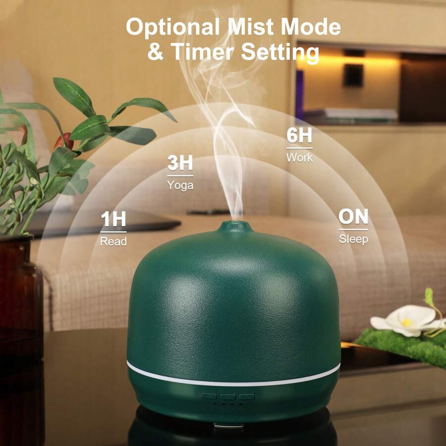 Ceramic Essential Oil Diffusers For Home Large Room, 500ml Aromatherapy ...
