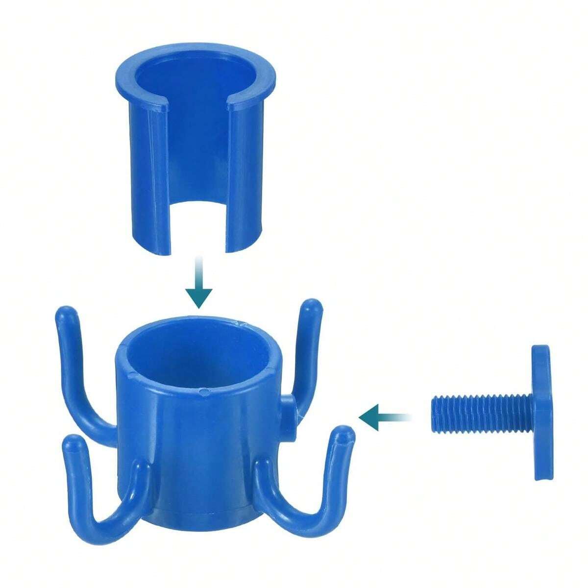 Multifunctional 4-Claw Durable Beach Umbrella Hook, Easy To Carry ...