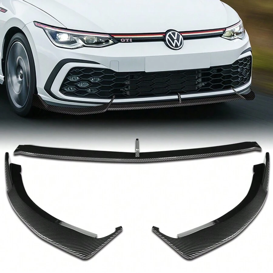 For 2021 2022 2023 2024 Volkswagens' VW Golf GTI MK8 Front Bumper Lip ...
