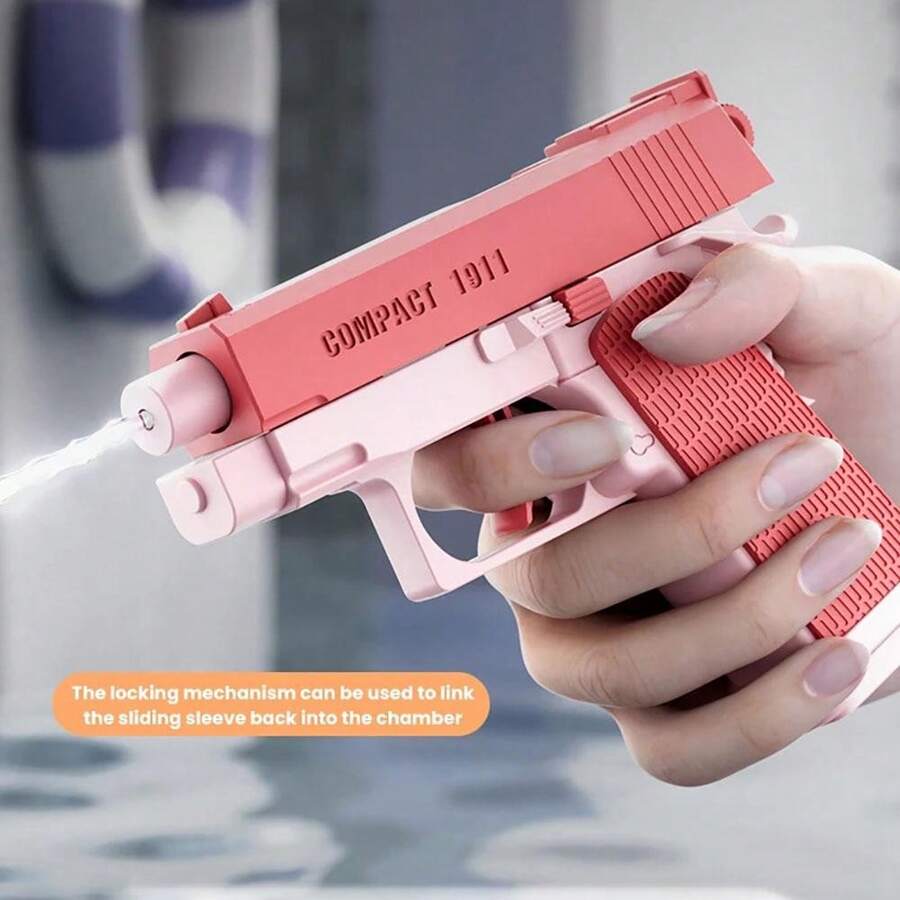 1pc Children Summer M1911 Water Gun Non Electric Pistol High-Pressure ...