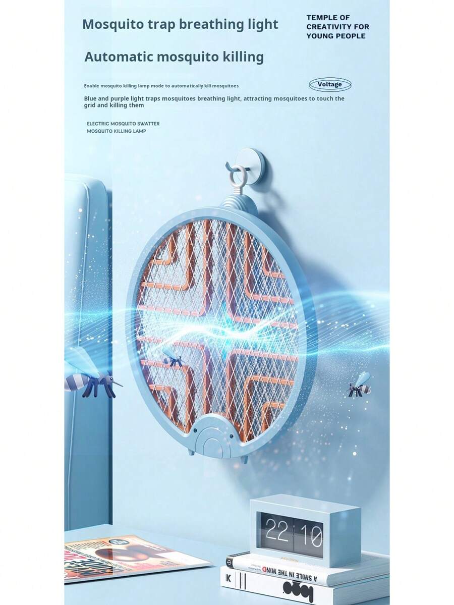 Folding Mosquito Swatter Fly Swatter Mosquito Killer Mosquito Swatter ...