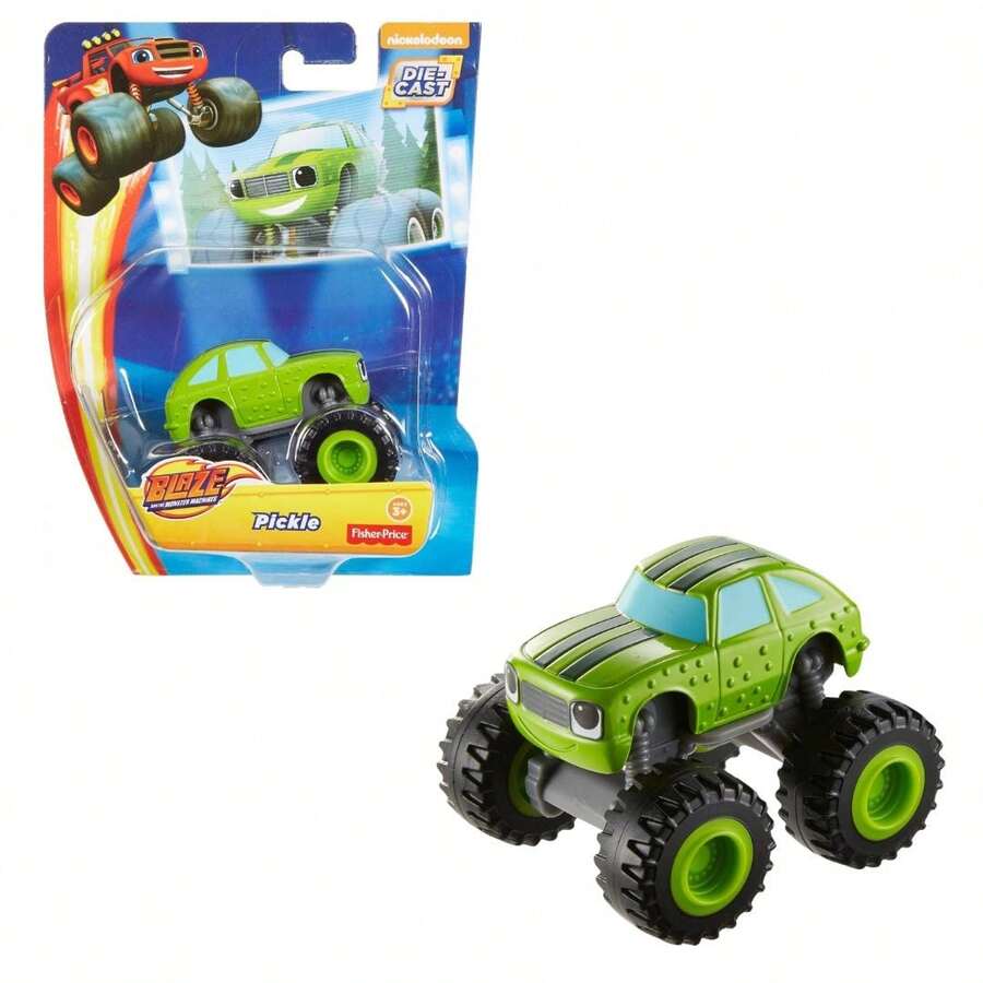 Fisher-Price Nickelodeon Blaze And The Monster Machines Pickle Car ...