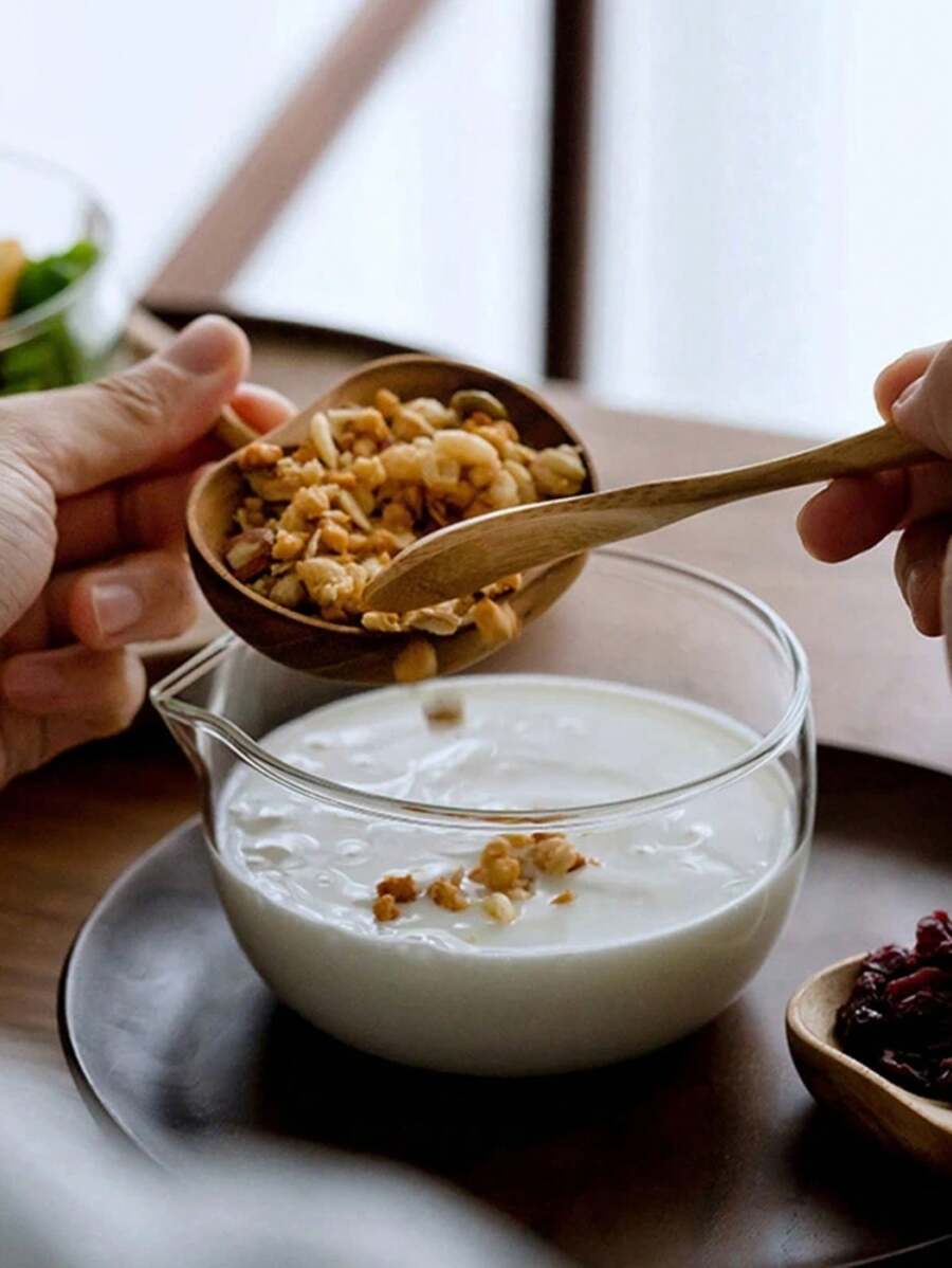 1pc Japanese Matcha Glass Bowl With Pattern, Transparent Glass Tea Set ...