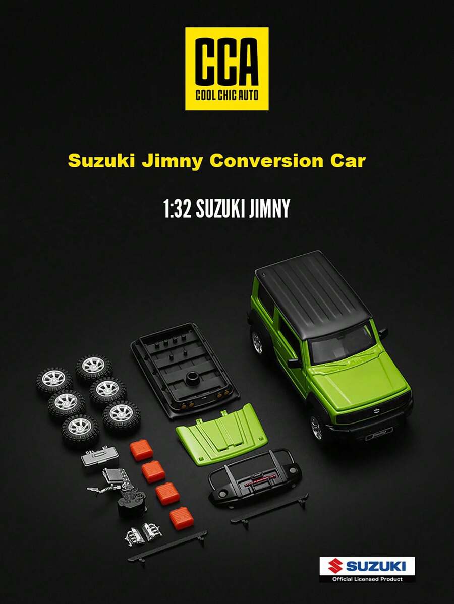 COOL CHIC AUTO 1:32 CCA Suzuki Jimny Modified Car Alloy Die-Cast Model ...