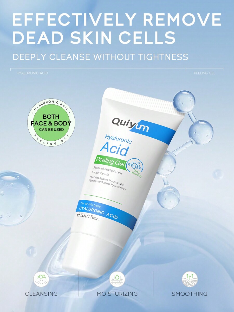 1 Set 5pcs Moisturizing QUIYUM Hyaluronic Acid Skincare Set, (Face ...