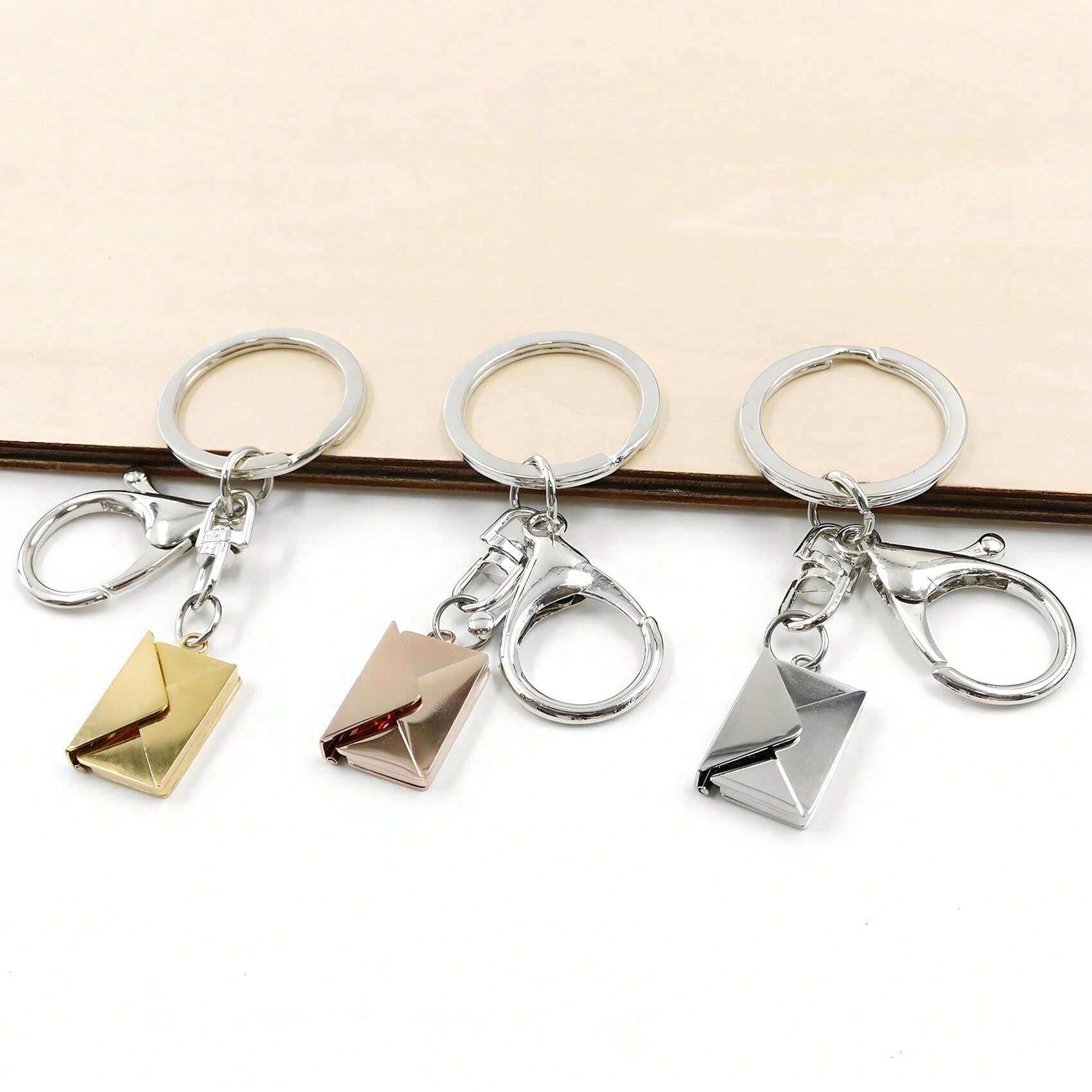 1 peça Chaveiro de Foto Personalizado, Foto de Carta em Envelope ...