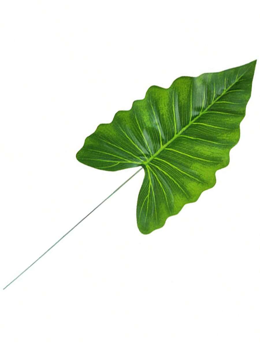 20Pcs Artificial Bird Of Paradise Plants Leaves Faux Banana Leaves ...