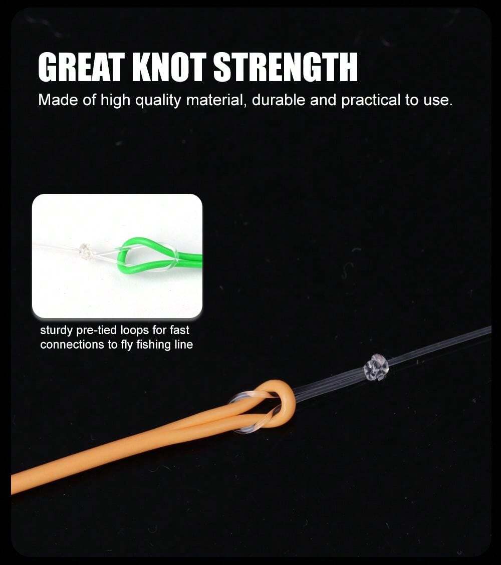 FTK Fly Fishing Line With Welded Loop, Weighted Forward Floating Fly ...