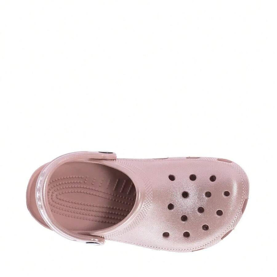 Crocs Classic 208586-6TY Men's Pink/Shimmer Comfort Crush Clogs Size US ...
