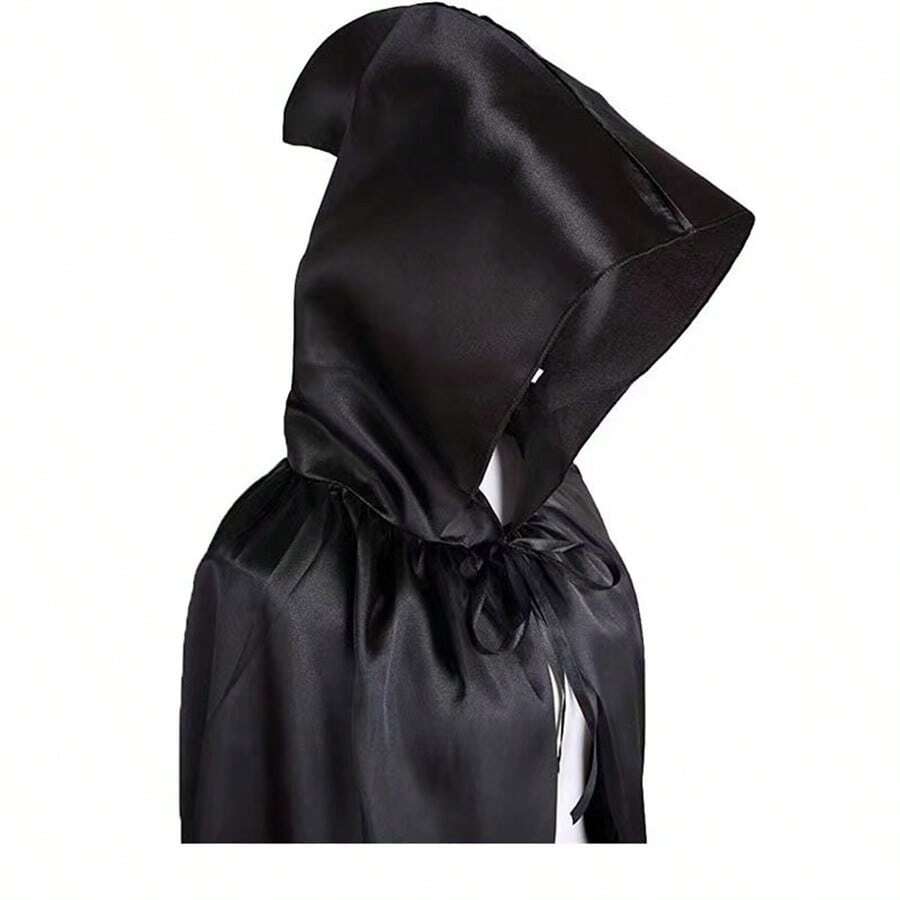Adult Halloween Cape - Reaper, Wizard Or Devil Costume Cape For ...