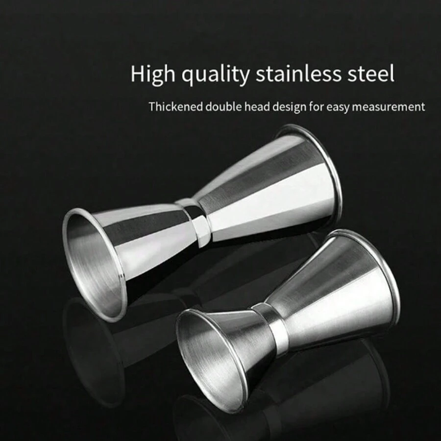 1pc Double-Head Measuring Cup For Measuring Alcohol & Milk Tea, With ...