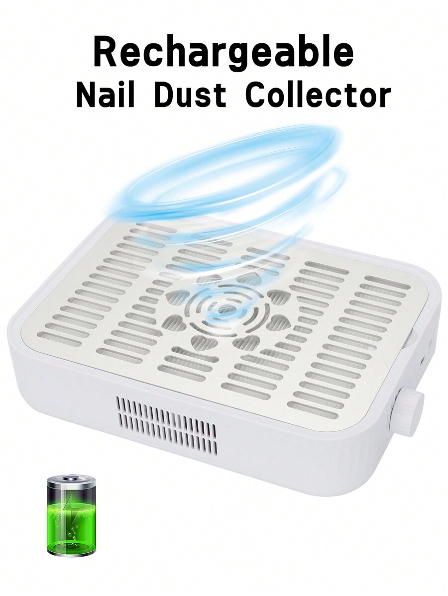 Electric Powerful Nail Dust Collector Machine For Manicure ...