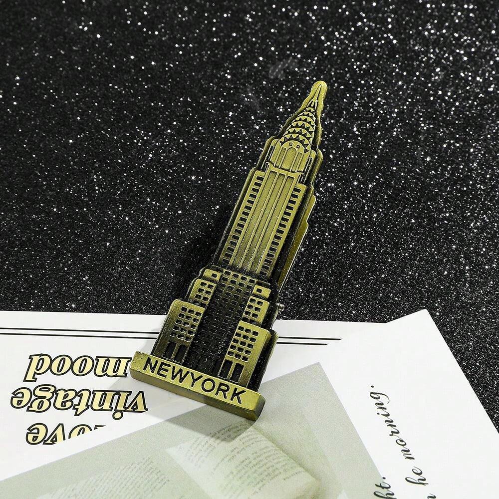 1PC New York Empire State Building Bookmarks Clip Vintage Classic ...