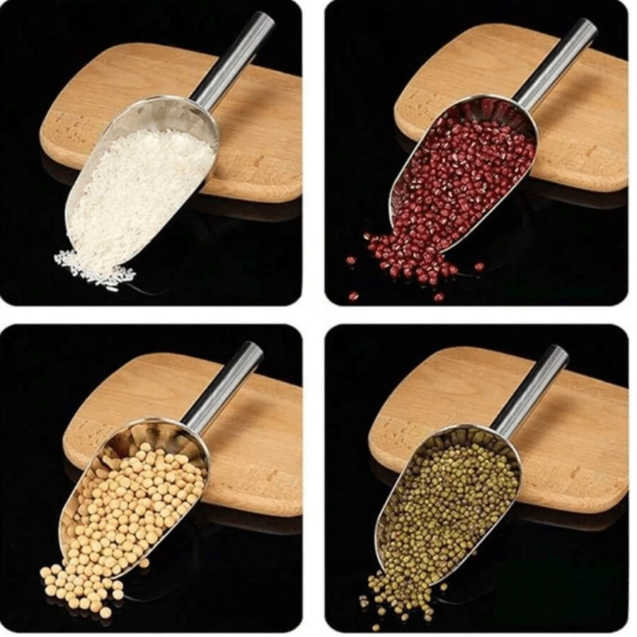 1pc Stainless Steel Small Ice Cream Spoon, Mini Kitchen Scooper For Ice ...