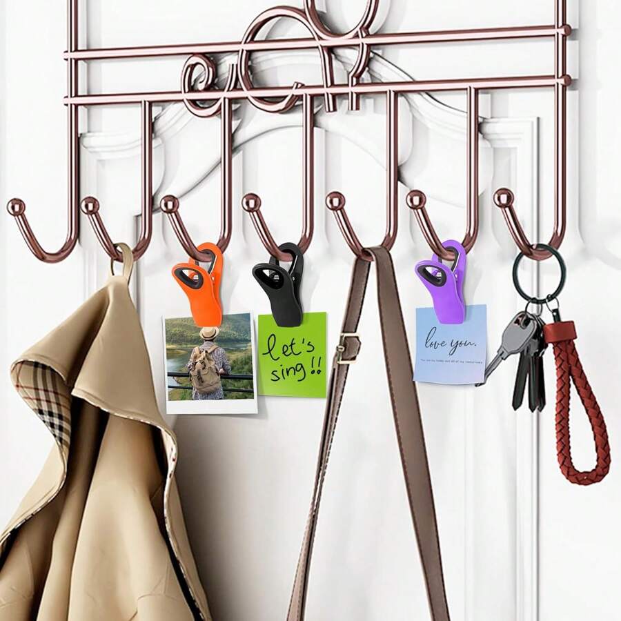 12 Pack Magnetic Chip Clips, Bag Clips Food Bag Clips For Food Packages ...