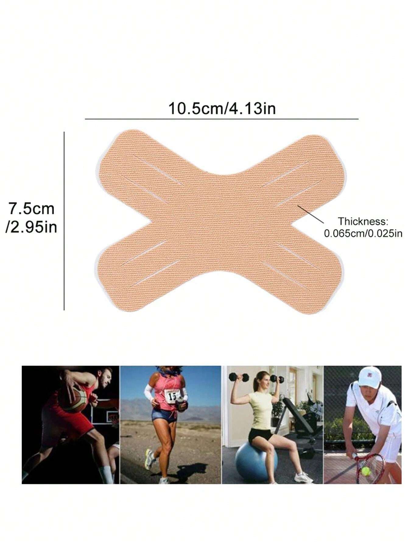 20pcs X-Shaped Muscle Patch For Basketball And Fitness, Supporting ...