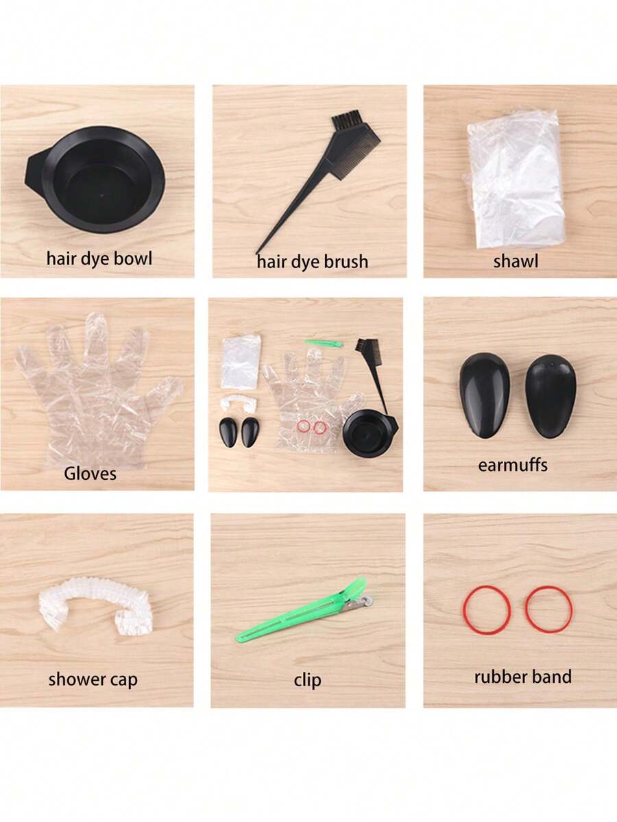 11pcs Hair Dye Tool Set, Home Hair Styling Tools, Hair Coloring DIY Kit ...