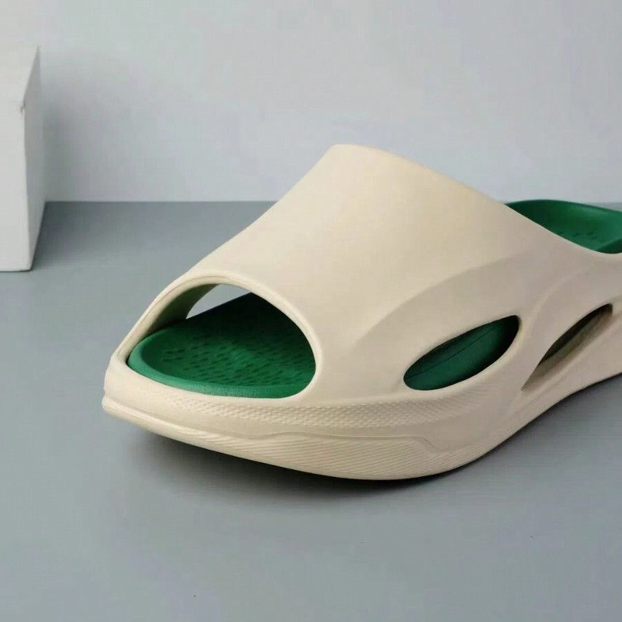 2024 New Hollow Shock-Absorbing Basketball Slippers For Men, Thick ...