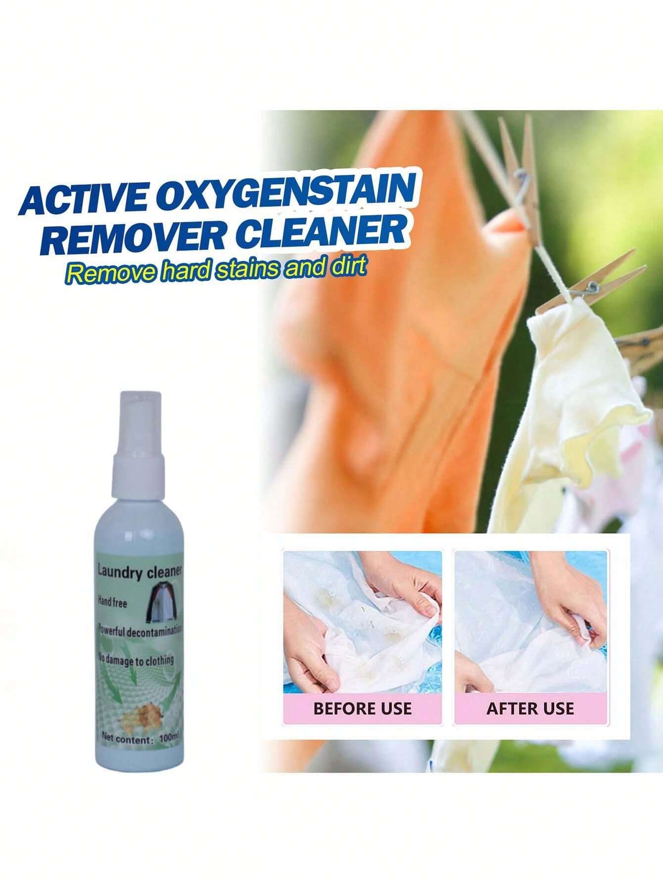 Cloth Stain Remover To Remove Stubborn Stains, Oil Stains, Sweat Stains ...