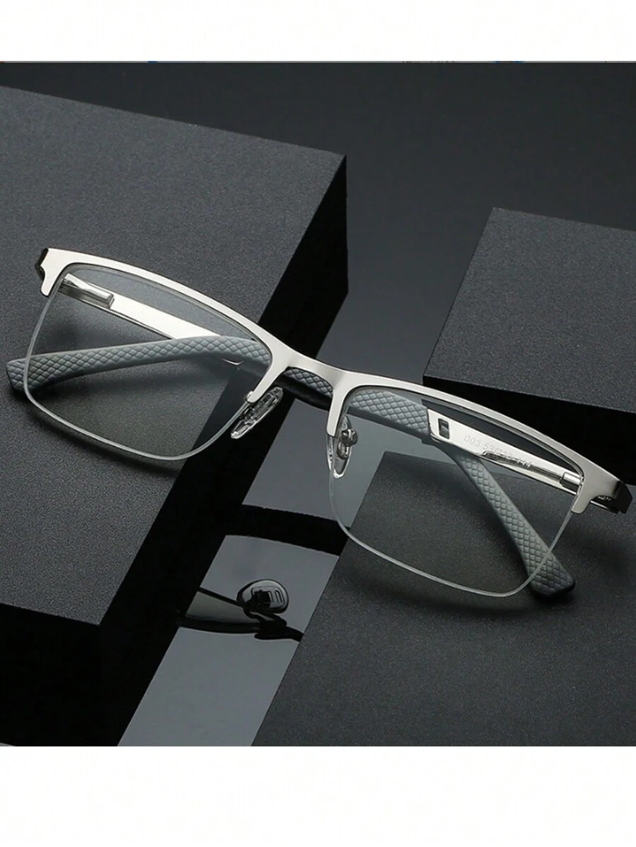 1pc Bifocal Reading Glasses With Anti-Blue Light And Zero Degree Lens ...