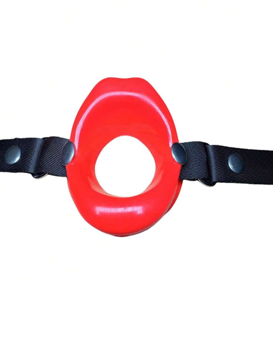 Mouth Shaped Soft Rubber Mouth Stopper, Deep Throat Mouth Yoke, Female ...
