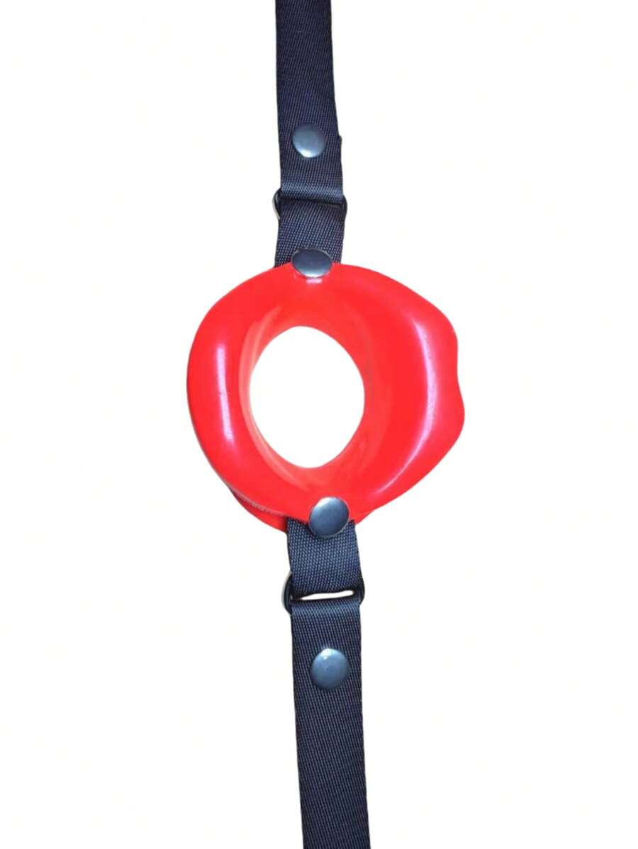 Mouth Shaped Soft Rubber Mouth Stopper, Deep Throat Mouth Yoke, Female ...