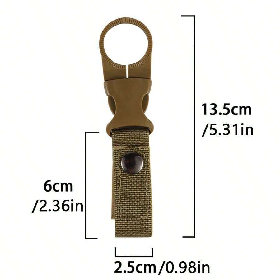 Nylon Ribbon Water Bottle Latch Multi-Functional Mountaineering Buckle Plastic Mineral Water ...