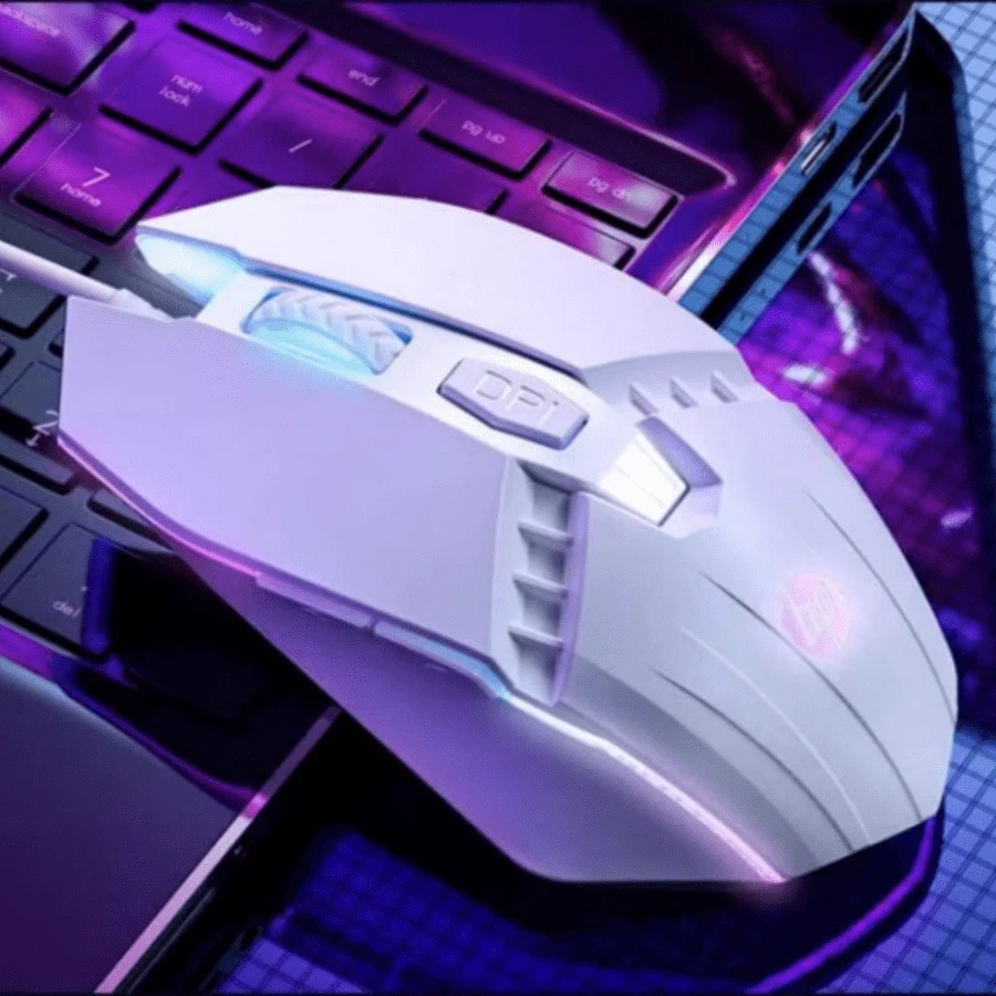 HP M270 Wired Office Gaming Mouse Home Laptop Desktop Computer LOL ...