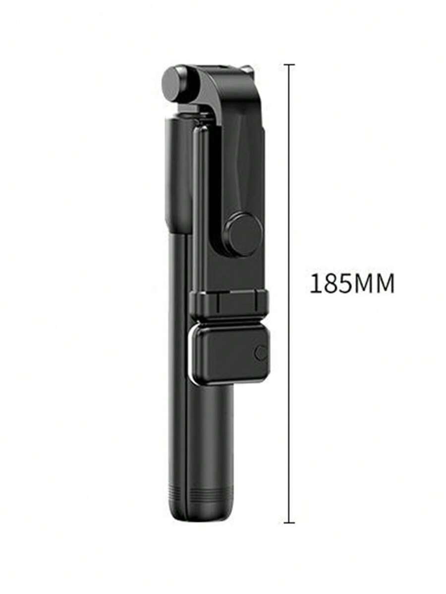 One Integrated LED Light Extendable Portable Selfie Stick With Folding ...