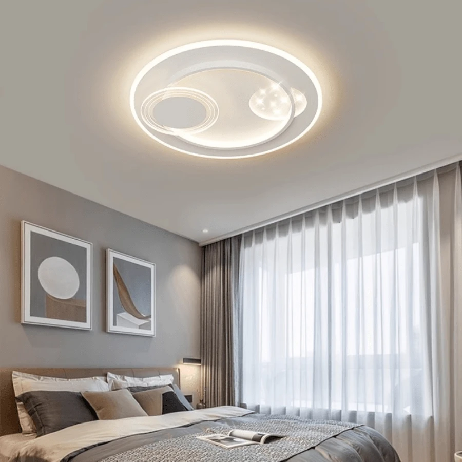 Grand Living Room Main Light 2024 New Bedroom Light Modern Minimalist ...