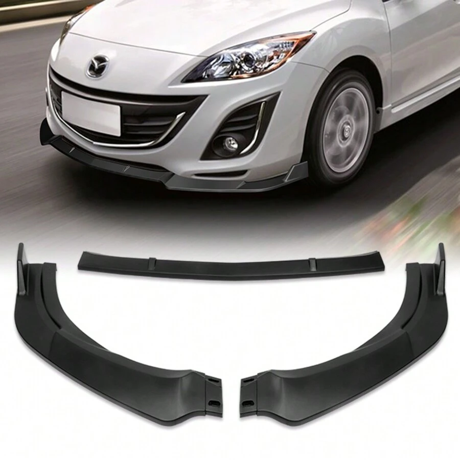 For 2010 2011 2012 2013 Mazdas' 3 MS-Style JDM Front Bumper Body Kit Spoiler Lip (Do Not Fit ...