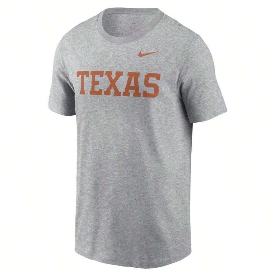 Nike Texas Texas Primetime Evergreen Wordmark T-Shirt - Men's | SHEIN USA