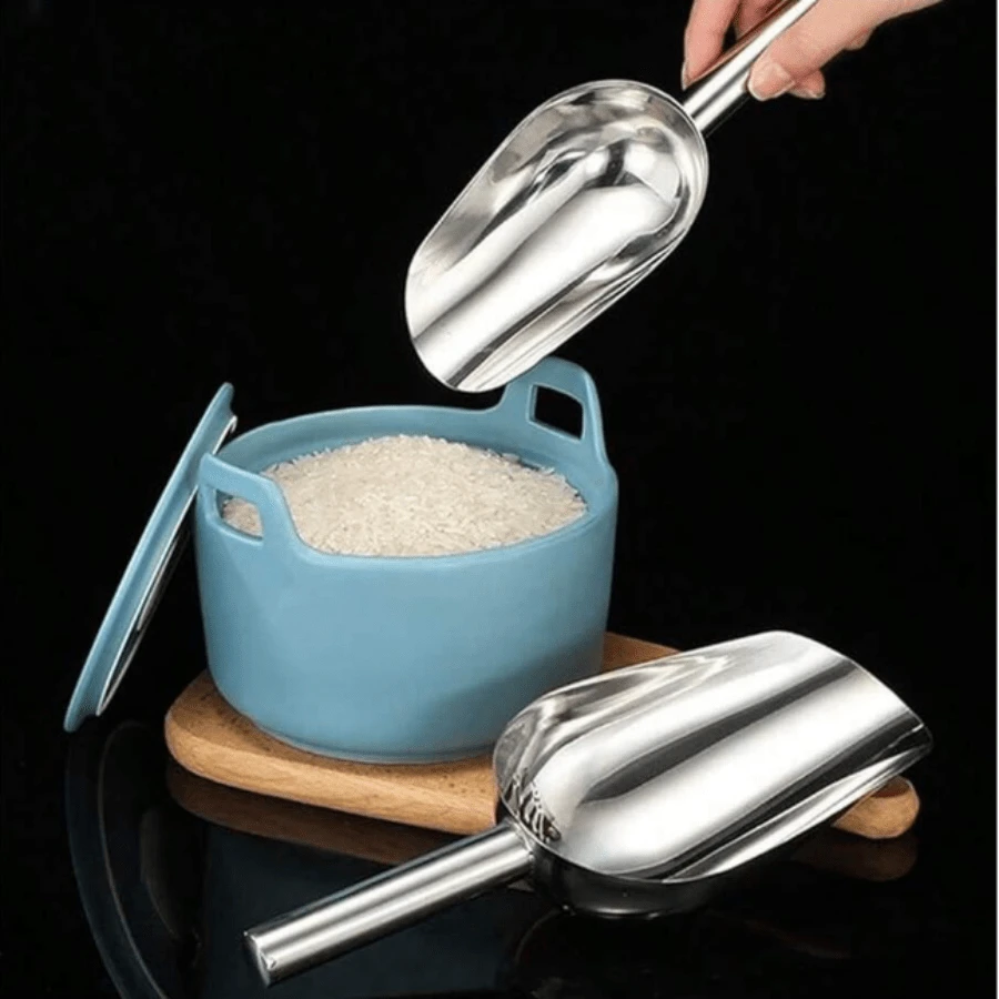 1pc Stainless Steel Small Ice Cream Spoon, Mini Kitchen Scooper For Ice ...