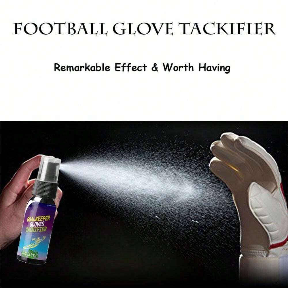 1Pc 30ml Goalkeeper Glove Tackifier Spray Glue Football Soccer Grip ...