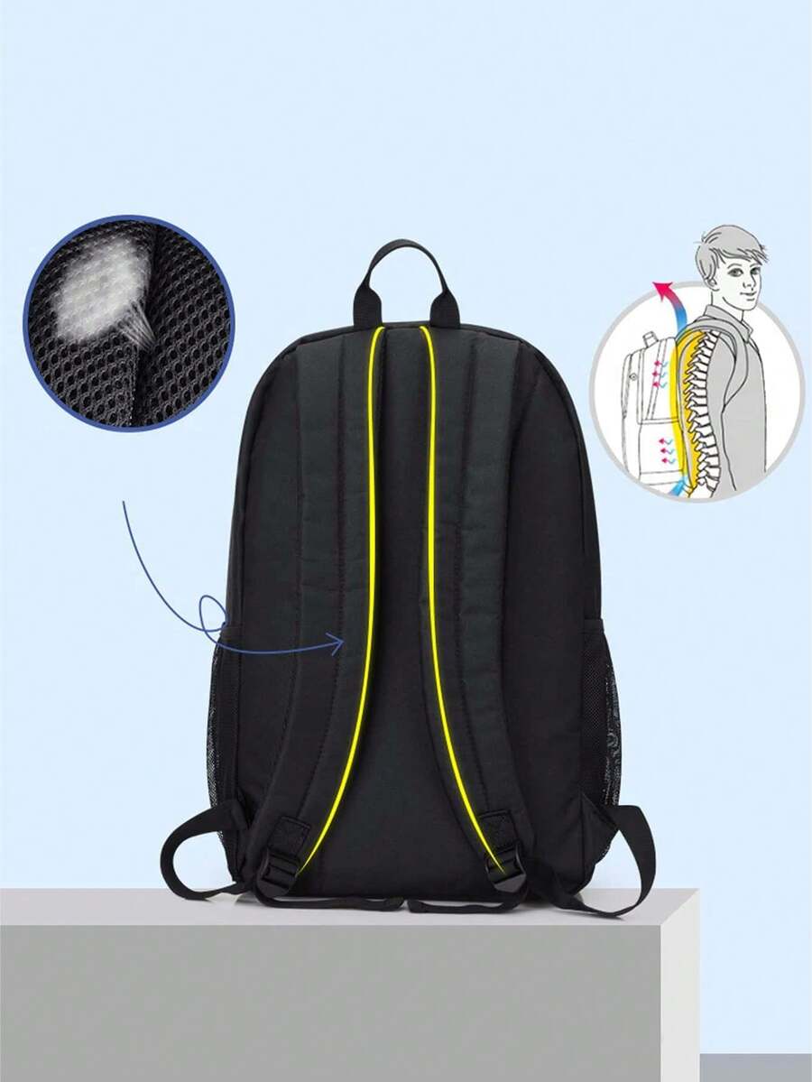 Mochila/Mala de Ombro minimalista e leve para noite fluorescente com ...