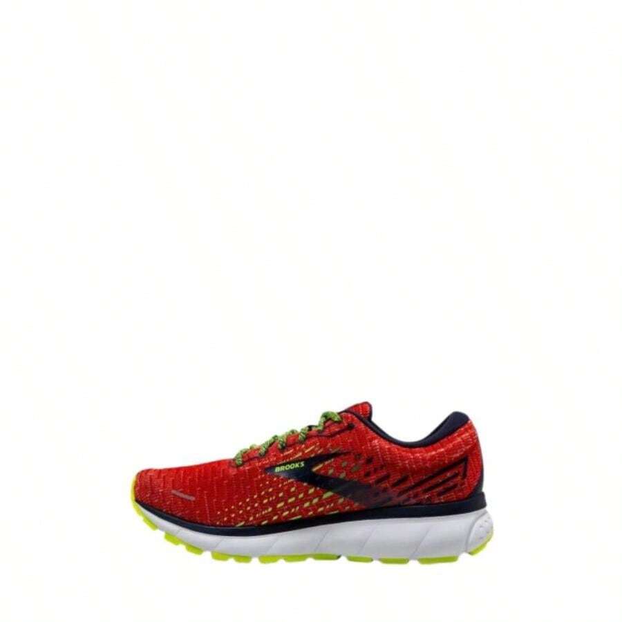 Brooks Men's Ghost 13 Running Shoes - D/Medium Width In Tomato/Navy ...