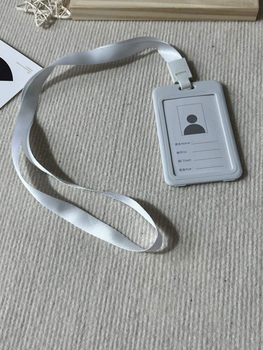 Meeting Card Holder Clip, Hanging ID Badge Holder For Work Badge, Name ...