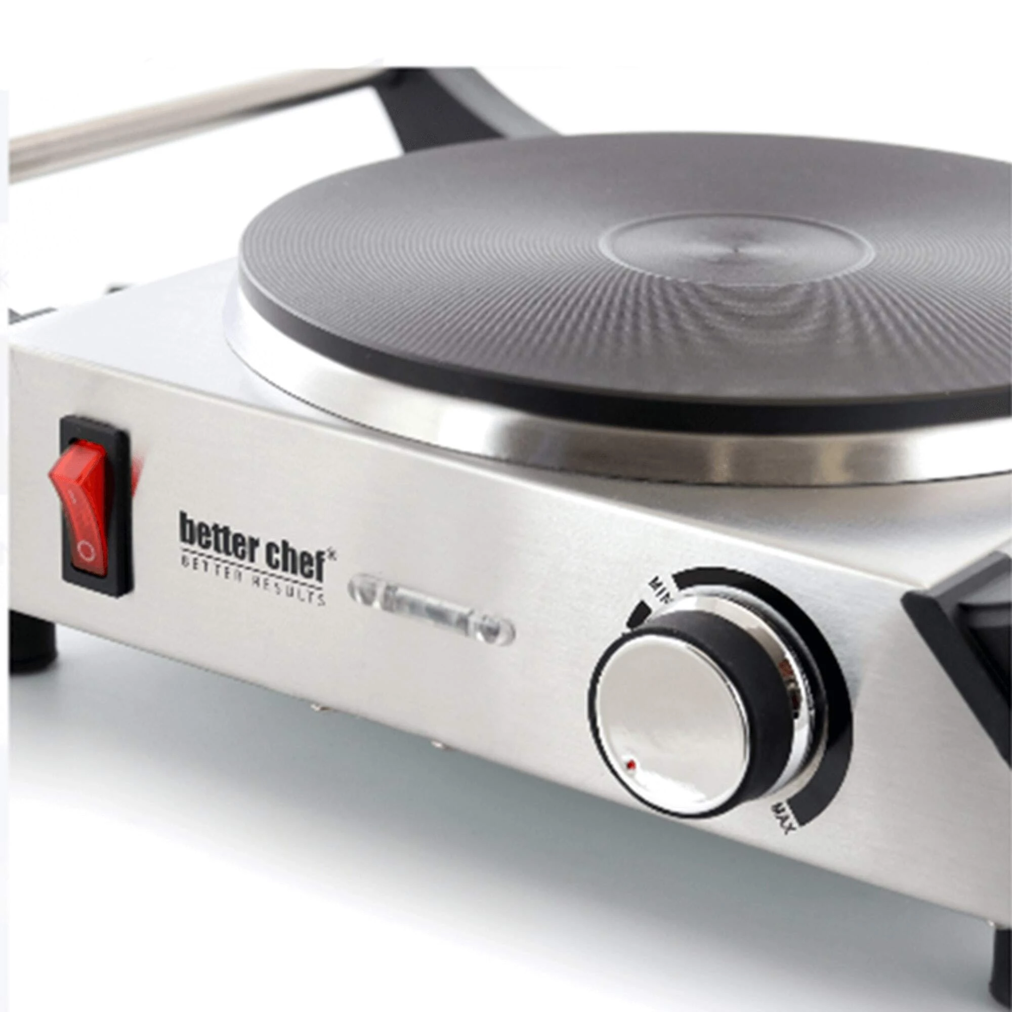 Better Chef Stainless Steel Electric Solid Element Countertop Single ...
