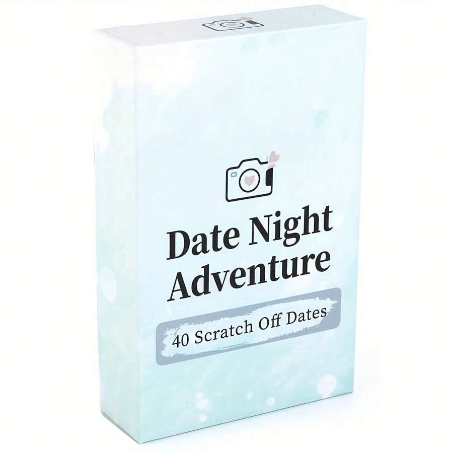 40 משחקי קלפים ייחודיים ל-Sratch Off Date Night - ספר אלבום תמונות ...