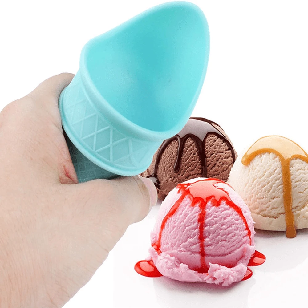 Soporte de plástico para cucurucho de helado, estante para helado o ...