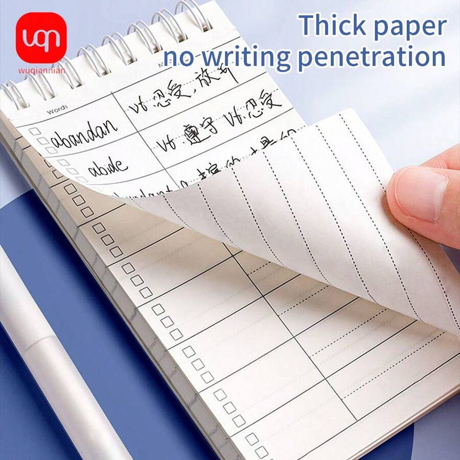 8pcs Alphabet Vocabulary Books Book In Horizontal Word List Notebook ...