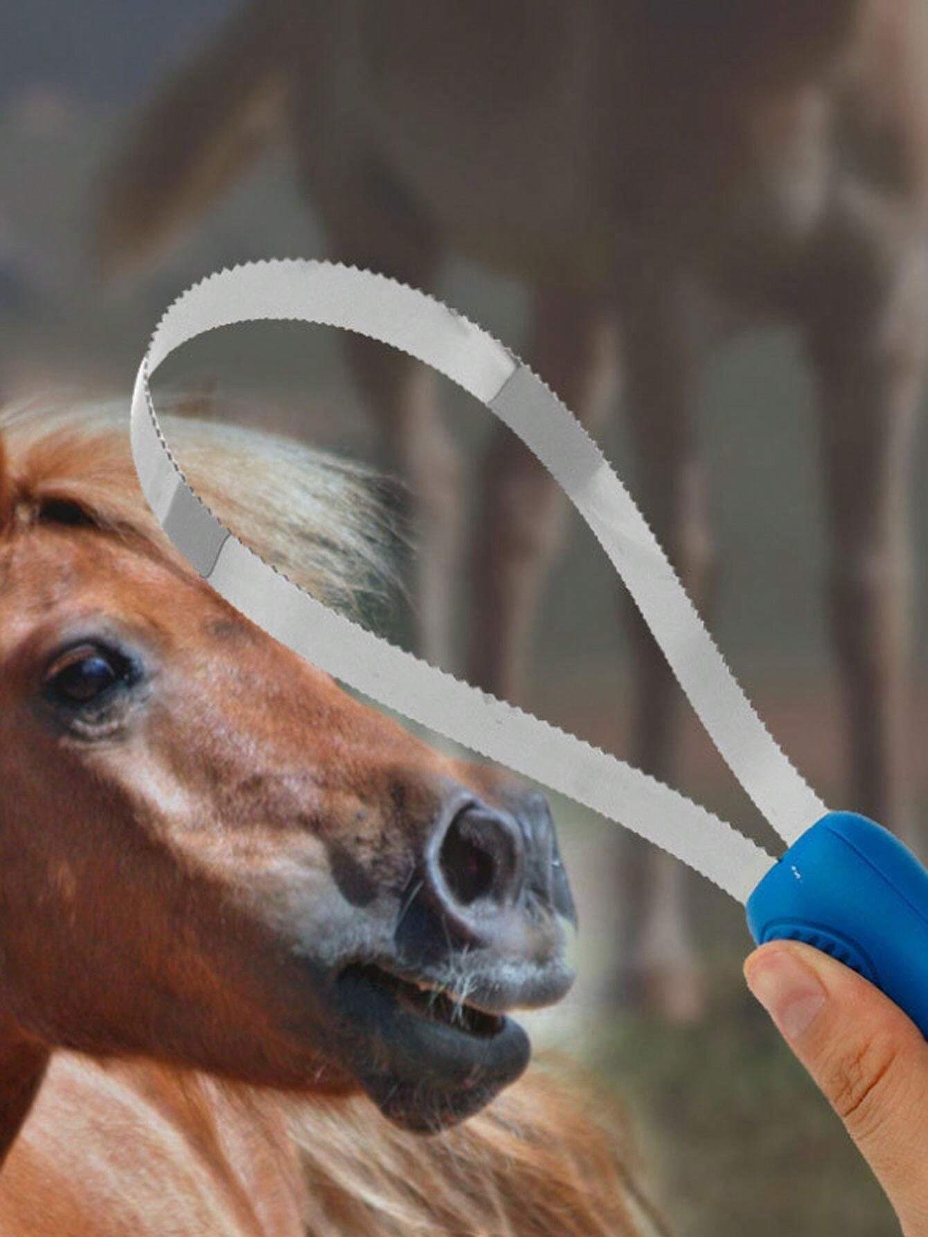 1pc Comb With Sawtooth Bristles For Horses, Cows, And Sheep To Scratch ...