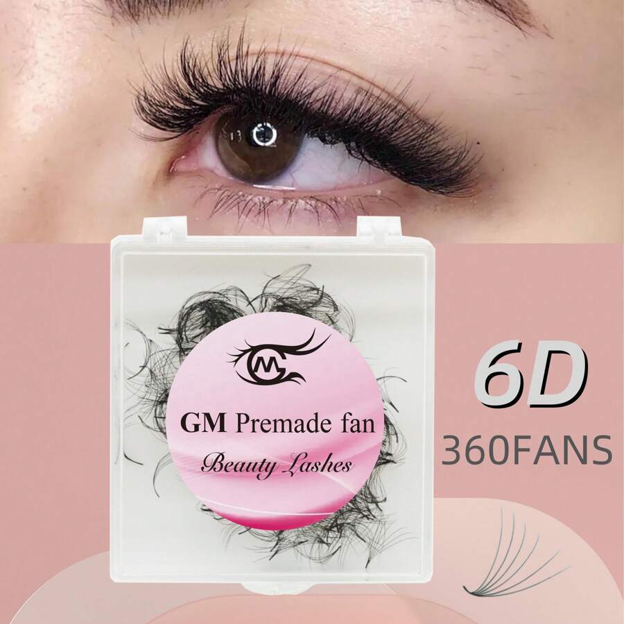Pointybase 360Fans In One Box 6D Premade Fan 0.07mm Lashes C D Curl In ...
