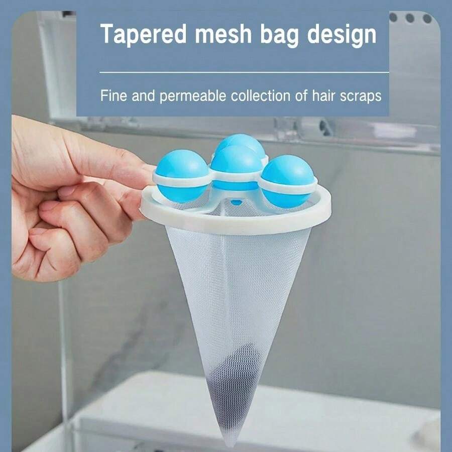Reusable Washing Machine Floating Fluff Filter Bag Laundry Ball For ...