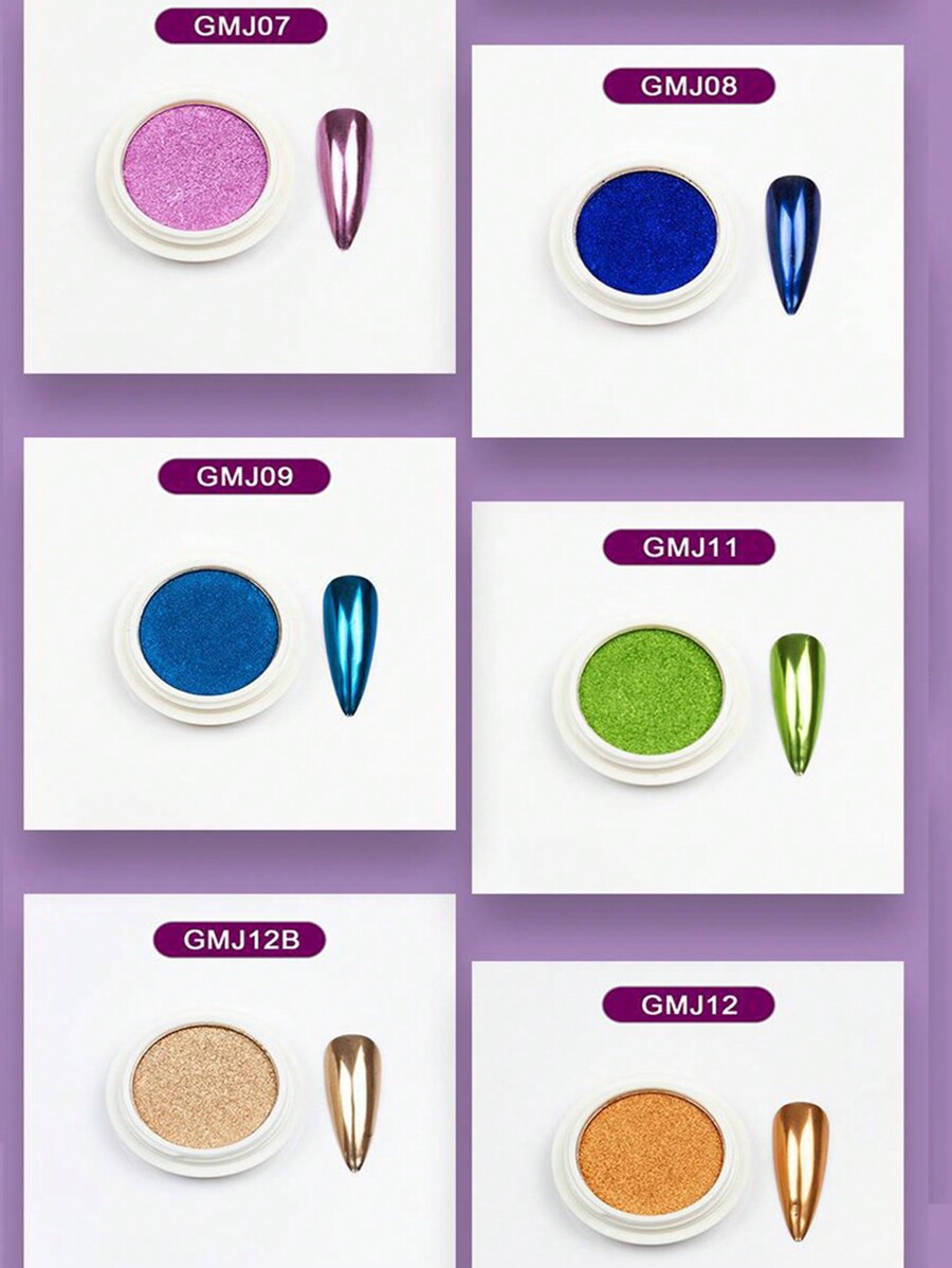 Nail Salon Gel Nail Polish 2024 New Product Mermaid Magic Mirror Powder ...