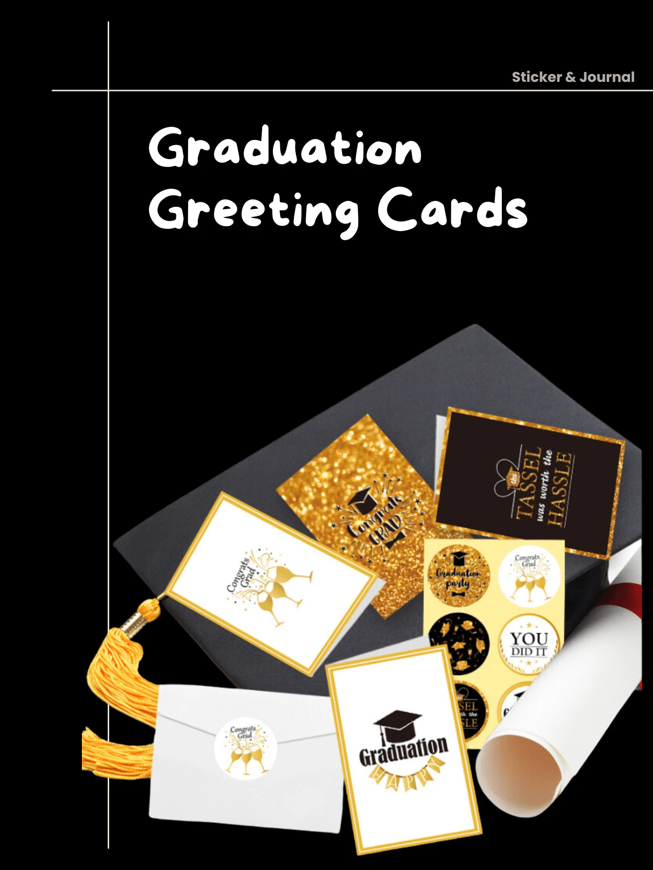 Graduation Greeting Cards - Graduation Party Invitation Cards, Congrats ...